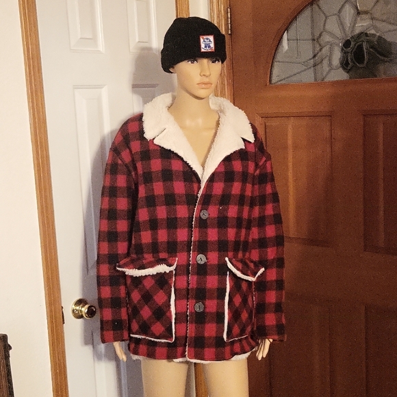 True Grit | Jackets & Coats | True Grit Vintage Lumberjack Style Coat ...